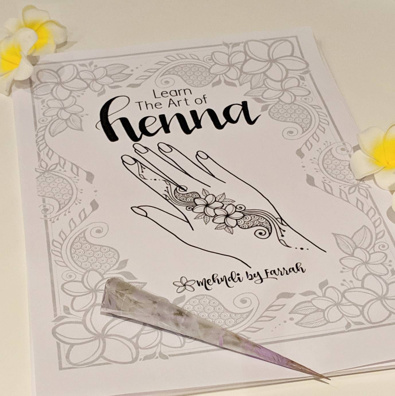 Henna Mehndi Book Art and Patterns Learn Tattoo Design Ebook - Etsy