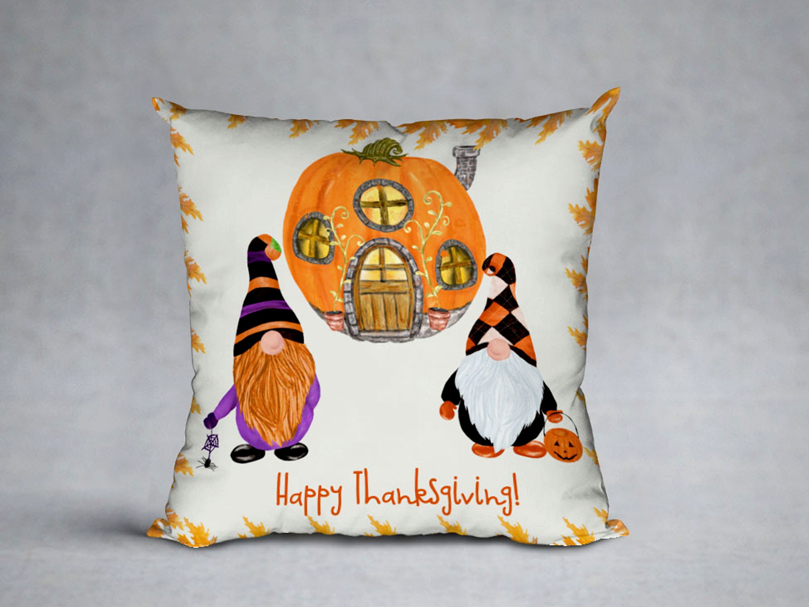 Gnomes Clipart: thanksgiving Gnomes Halloween | Etsy