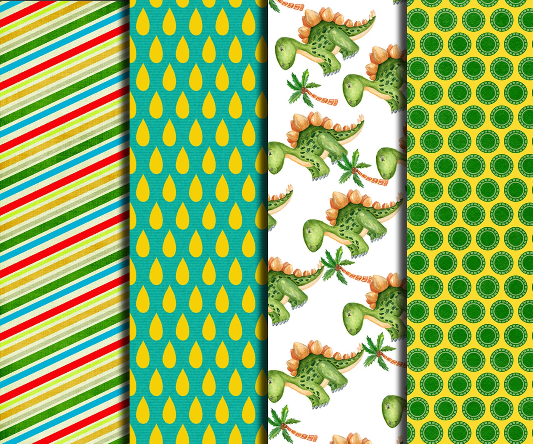 Dinosaur Digital Paper: dino DIGITAL Paper Paper - Etsy Australia