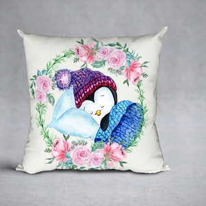 Cute Watercolor Penguins Clipart: winter Animals - Etsy