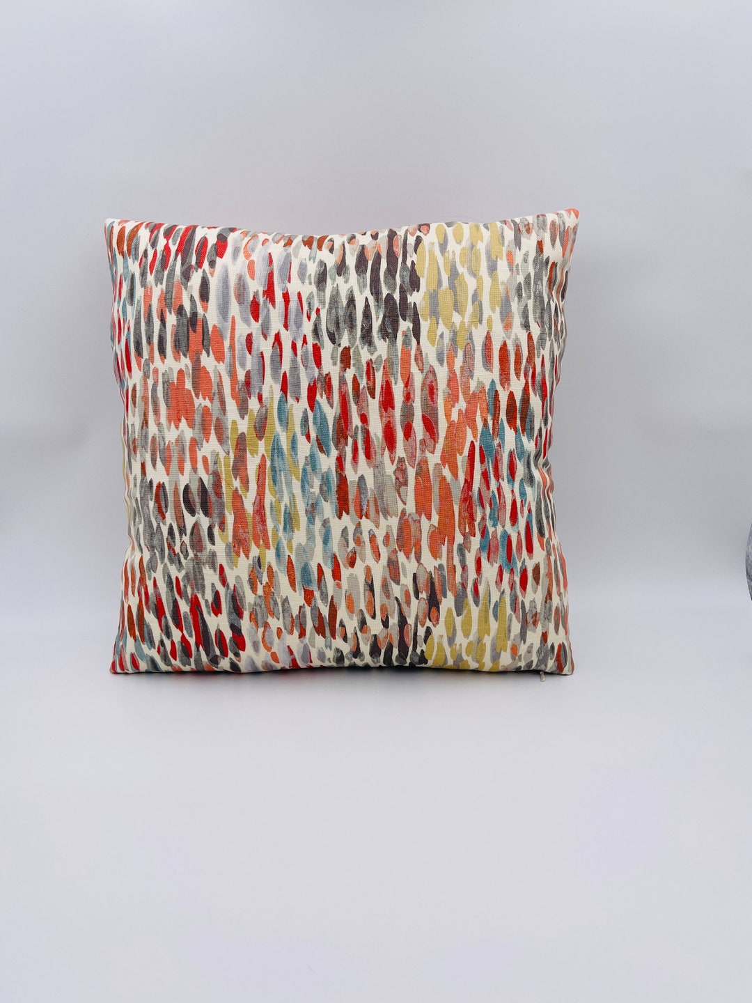 Kelly Ripa Collection "make It Rain" Nectar Designer Fabric Pillow ...