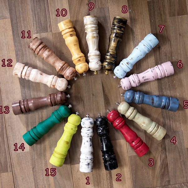 Unique Pepper Mills - Etsy