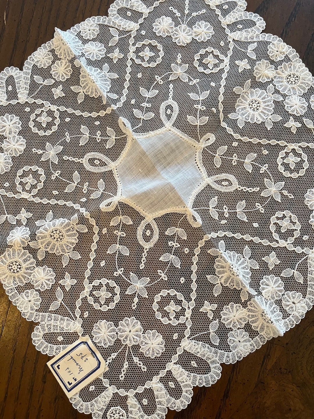 Antique Princess Lace Wedding Handkerchief Ivory - Etsy