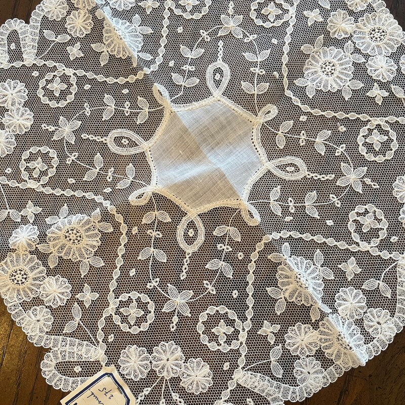 Antique Lace Handkerchief - Etsy