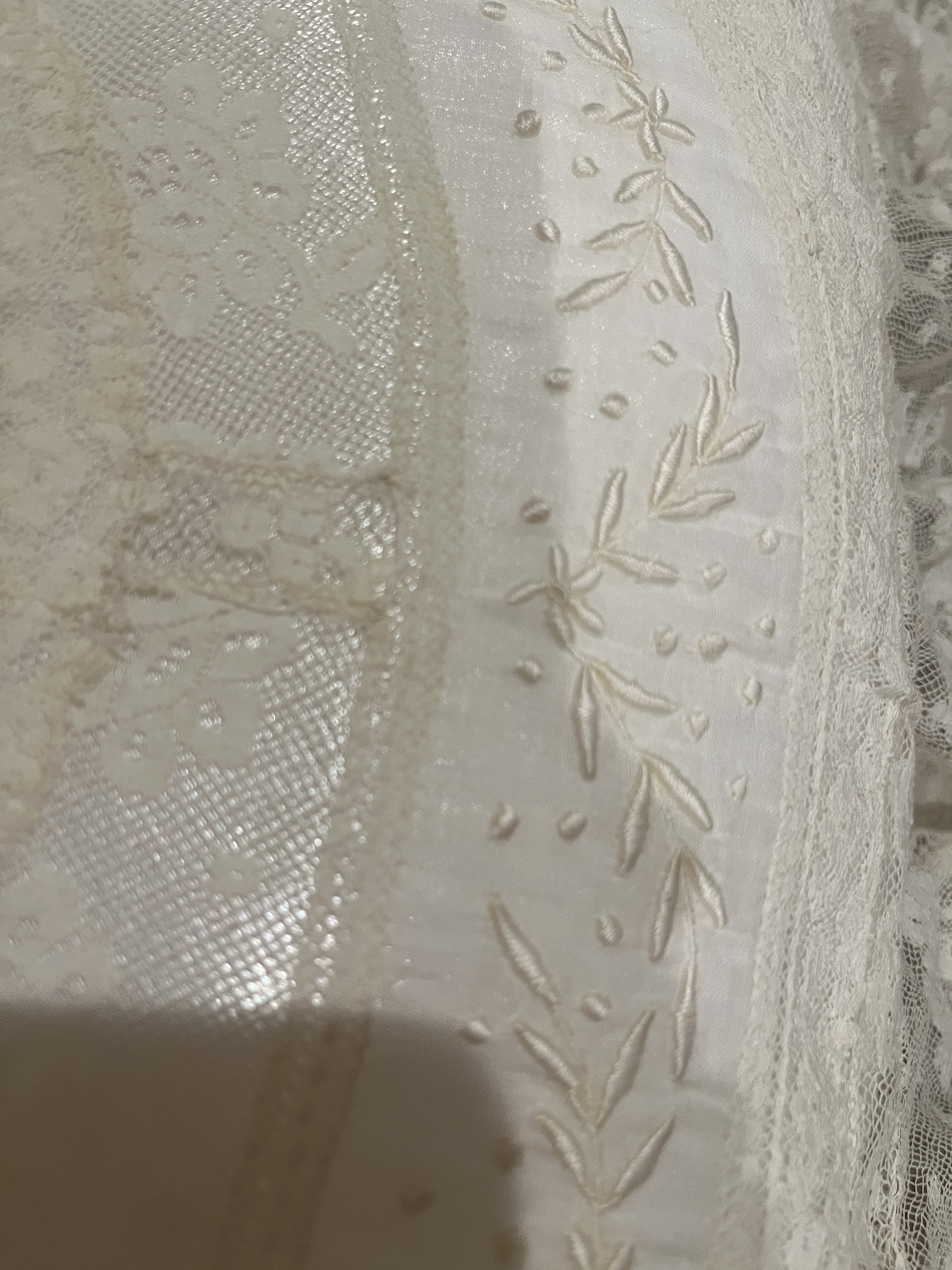 Antique Normandy Lace Rectangular Pillow Sham STUNNING - Etsy