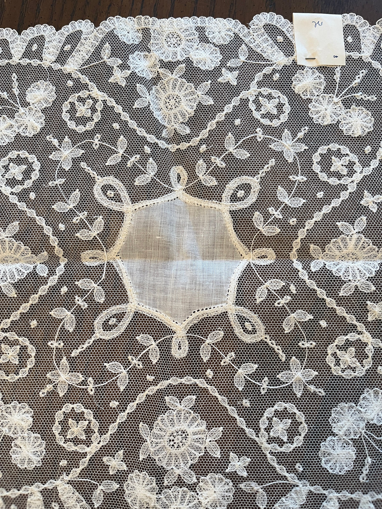 Antique Princess Lace Wedding Handkerchief Ivory - Etsy