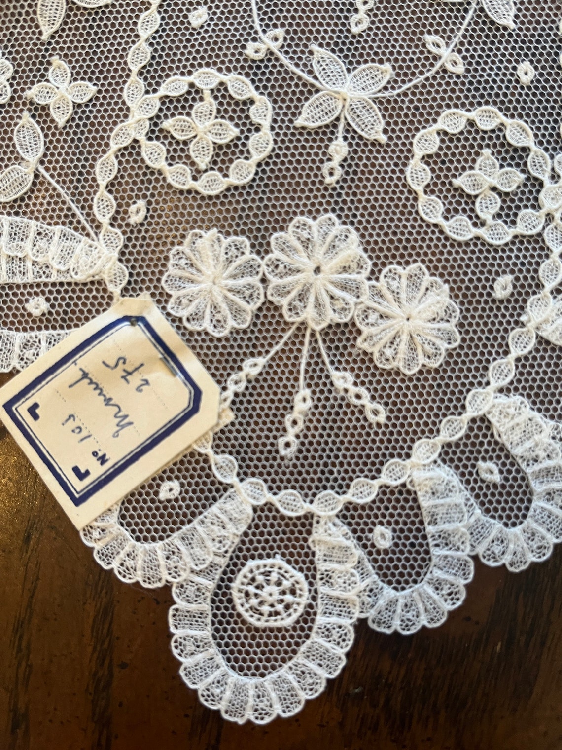 Antique Princess Lace Wedding Handkerchief Ivory - Etsy