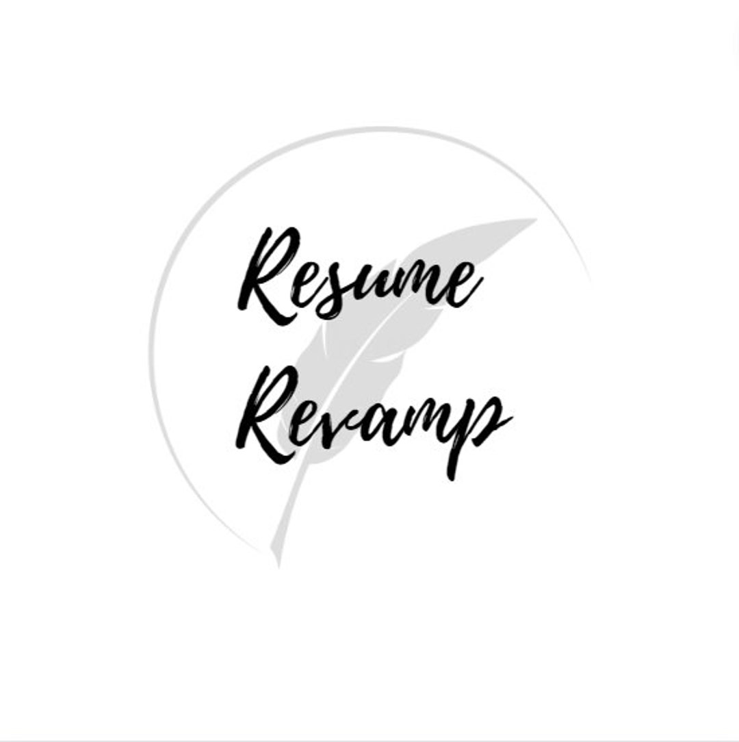 Custom Resume Revamp - Etsy