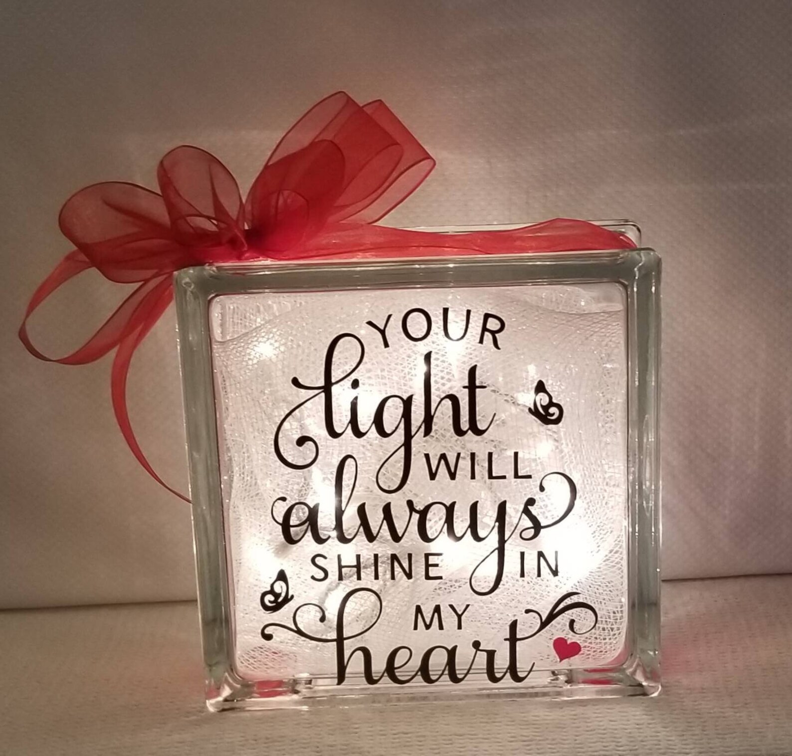Memorial Your Light Will Always Shine in My Heart | Etsy