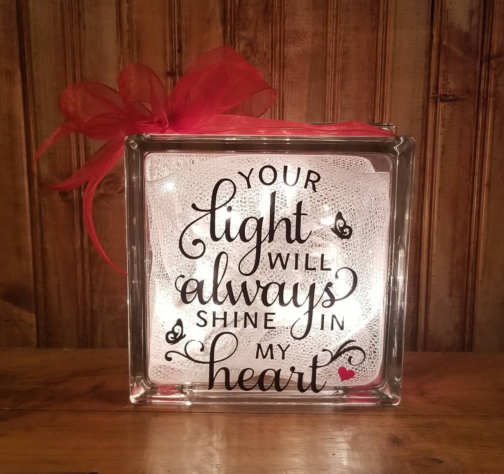 Memorial Your Light Will Always Shine In My Heart | Etsy
