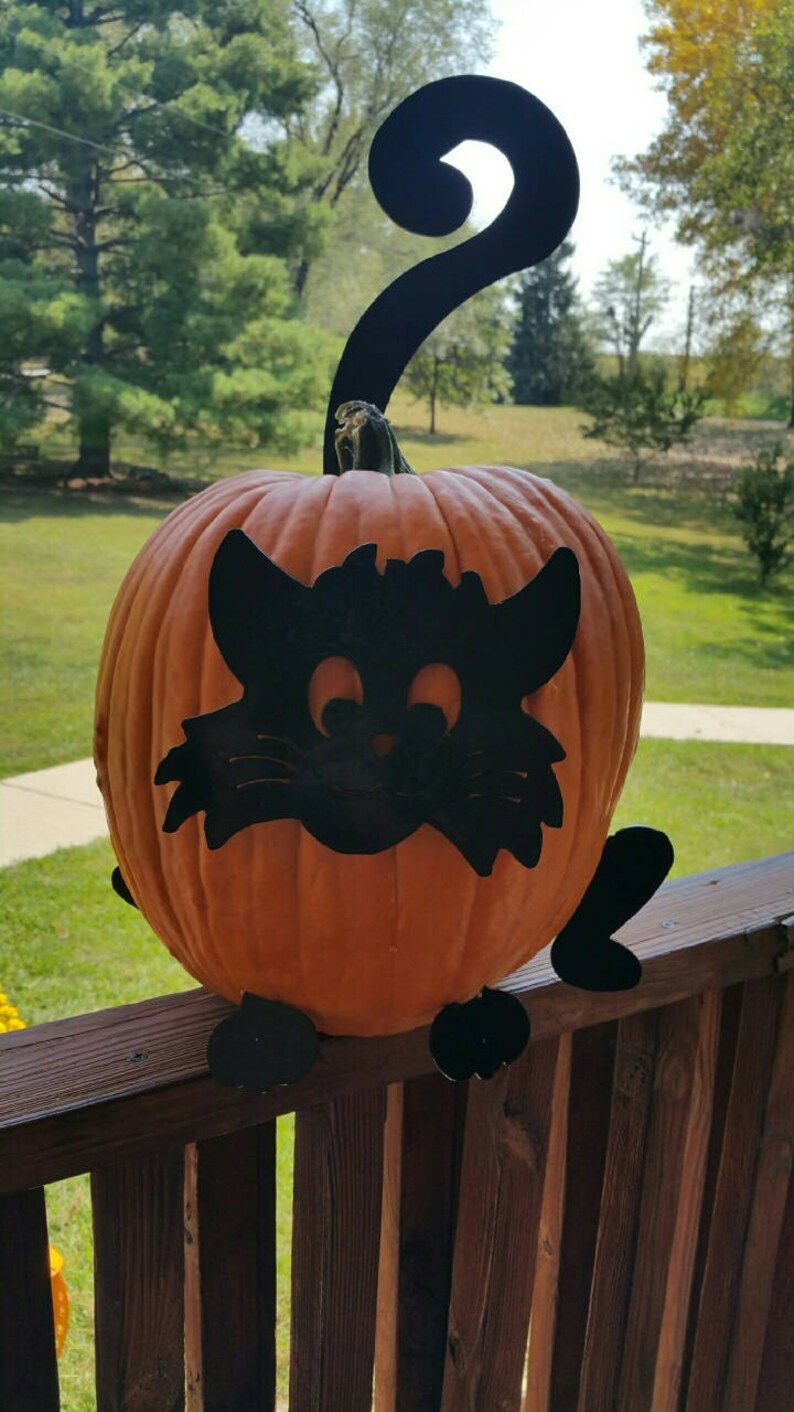 Cat Pumpkin Set - Etsy