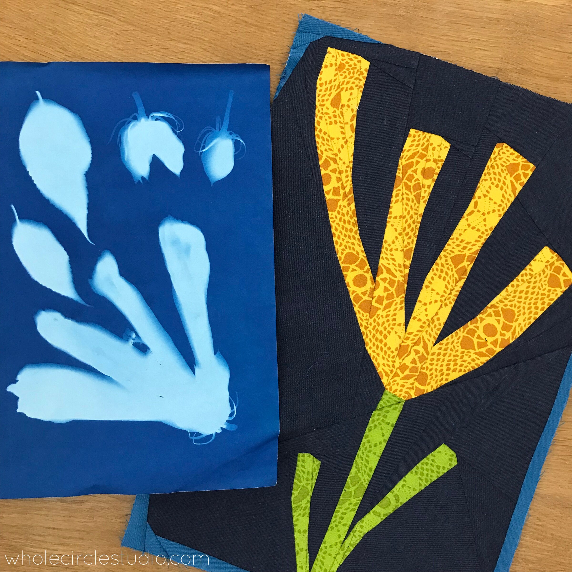 Botanical Beauties Quilt Pattern / Modern Flower / Floral - Etsy