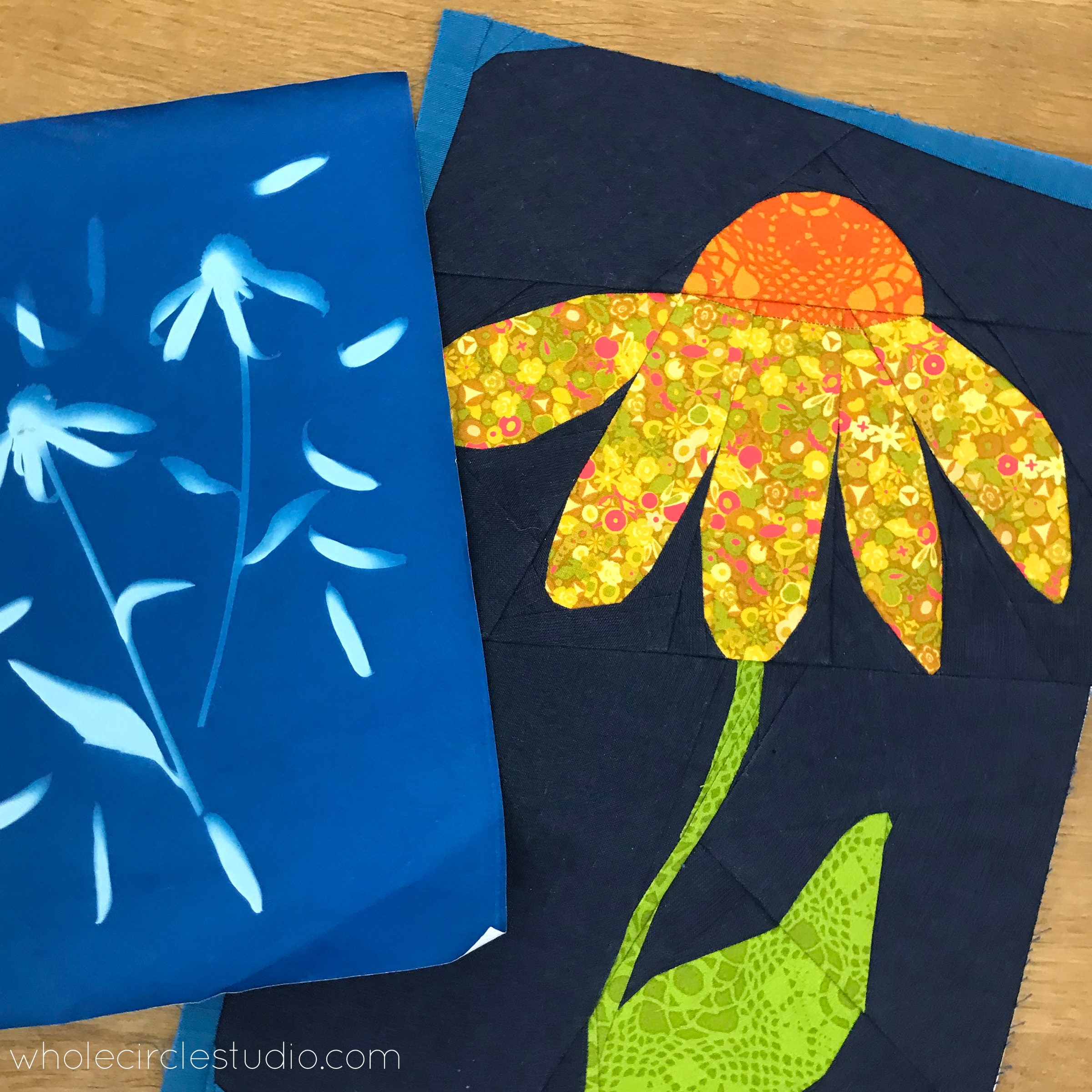 Botanical Beauties Quilt Pattern / Modern Flower / Floral - Etsy