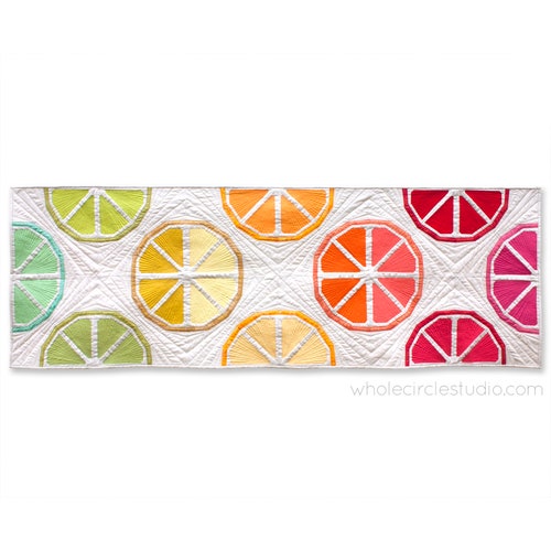 Peppermint Twist Table Runner PDF Quilt Pattern - Etsy