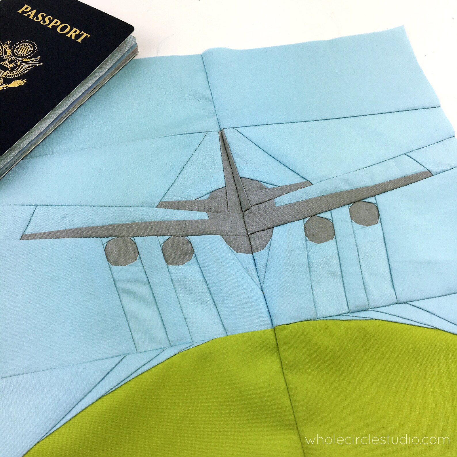 Airplane Quilt Block Foundation Paper Piecing PDF Pattern - Etsy