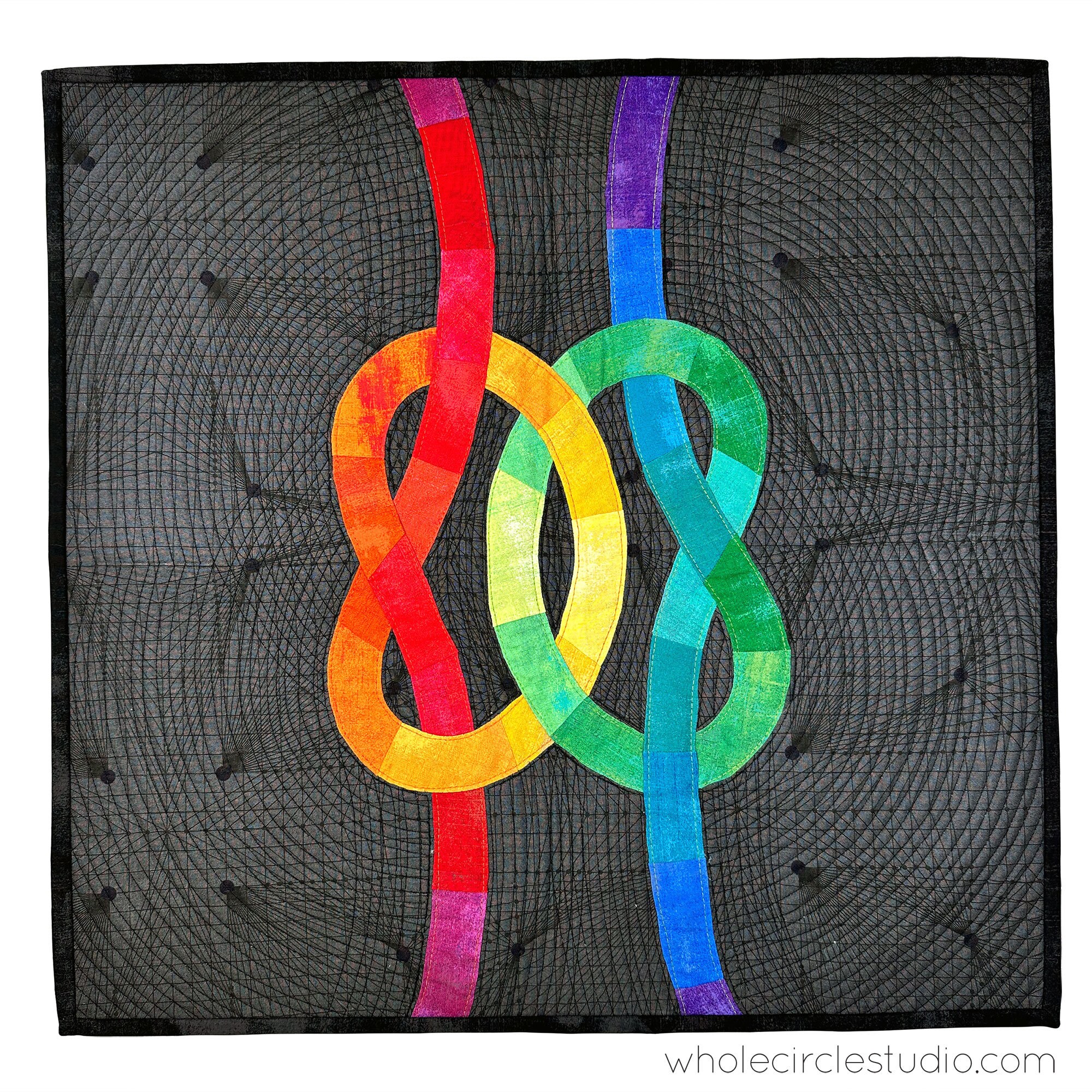 Learn to Make the Double Friendship / Wedding Knots Mini Quilt, Online ...