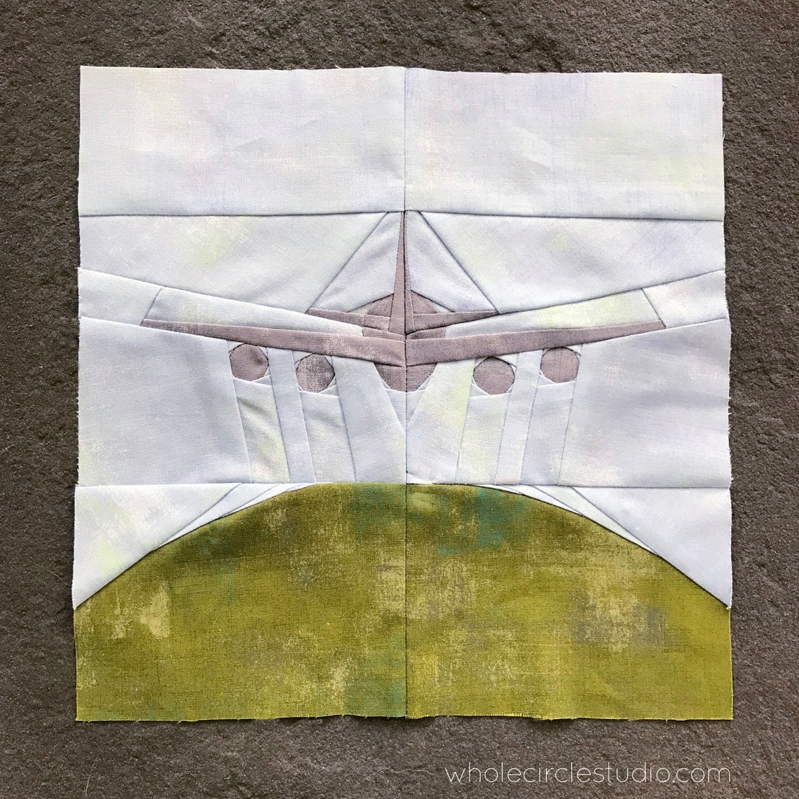 Airplane Quilt Block Foundation Paper Piecing PDF Pattern - Etsy