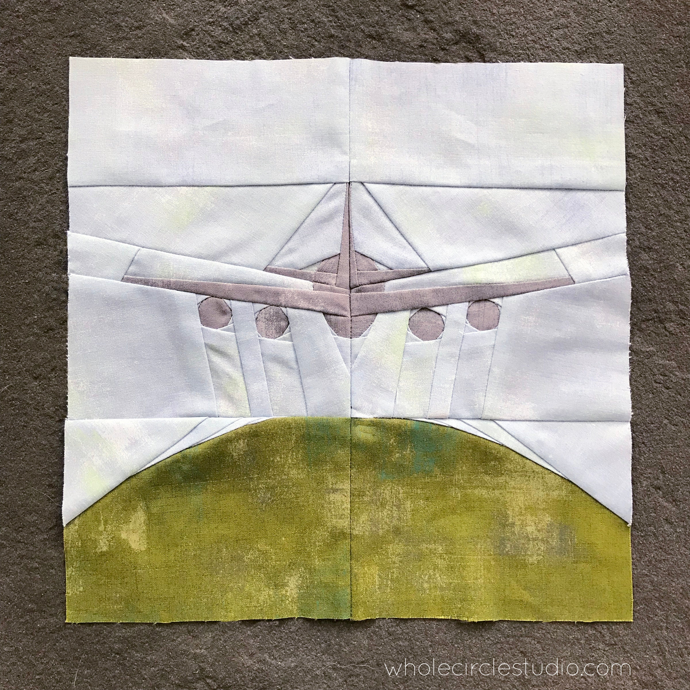 Airplane Quilt Block Foundation Paper Piecing PDF Pattern - Etsy