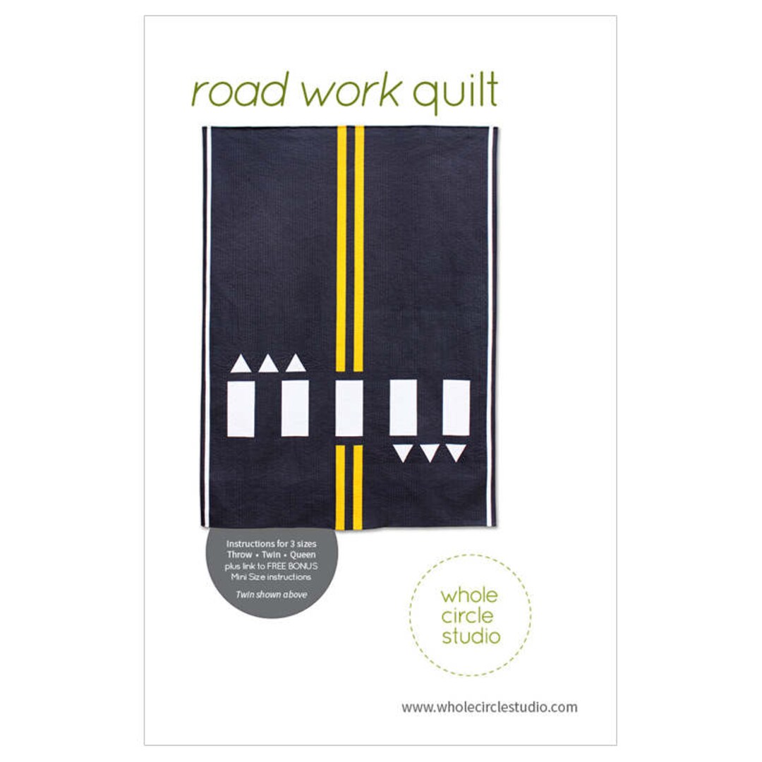 Race Car / Road Quilt Pattern. PDF Download. Instructions for Multiple ...