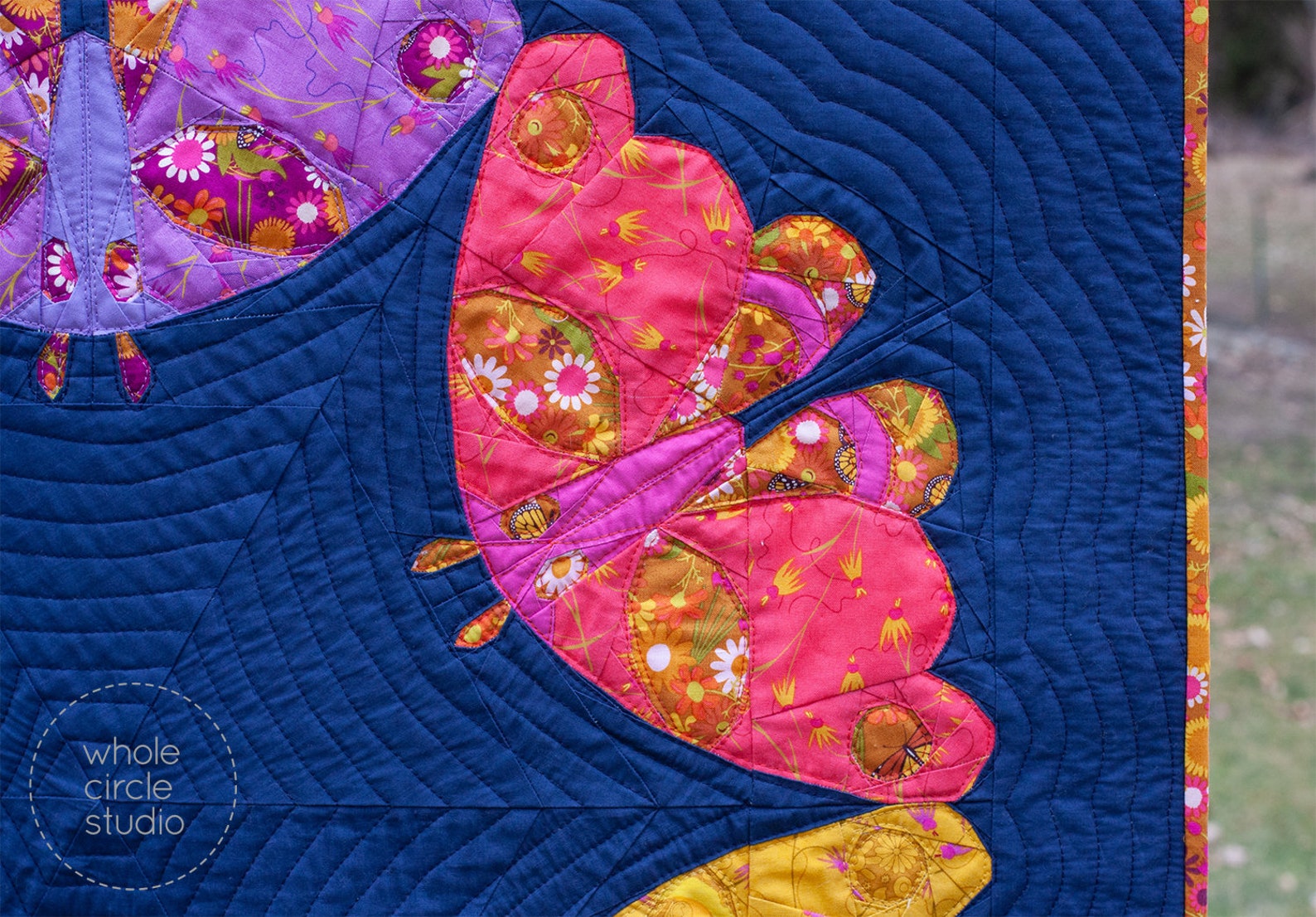 Modern Moths Mini Quilt. Pattern Only. Insect Gift. Home Decor. Step-by ...