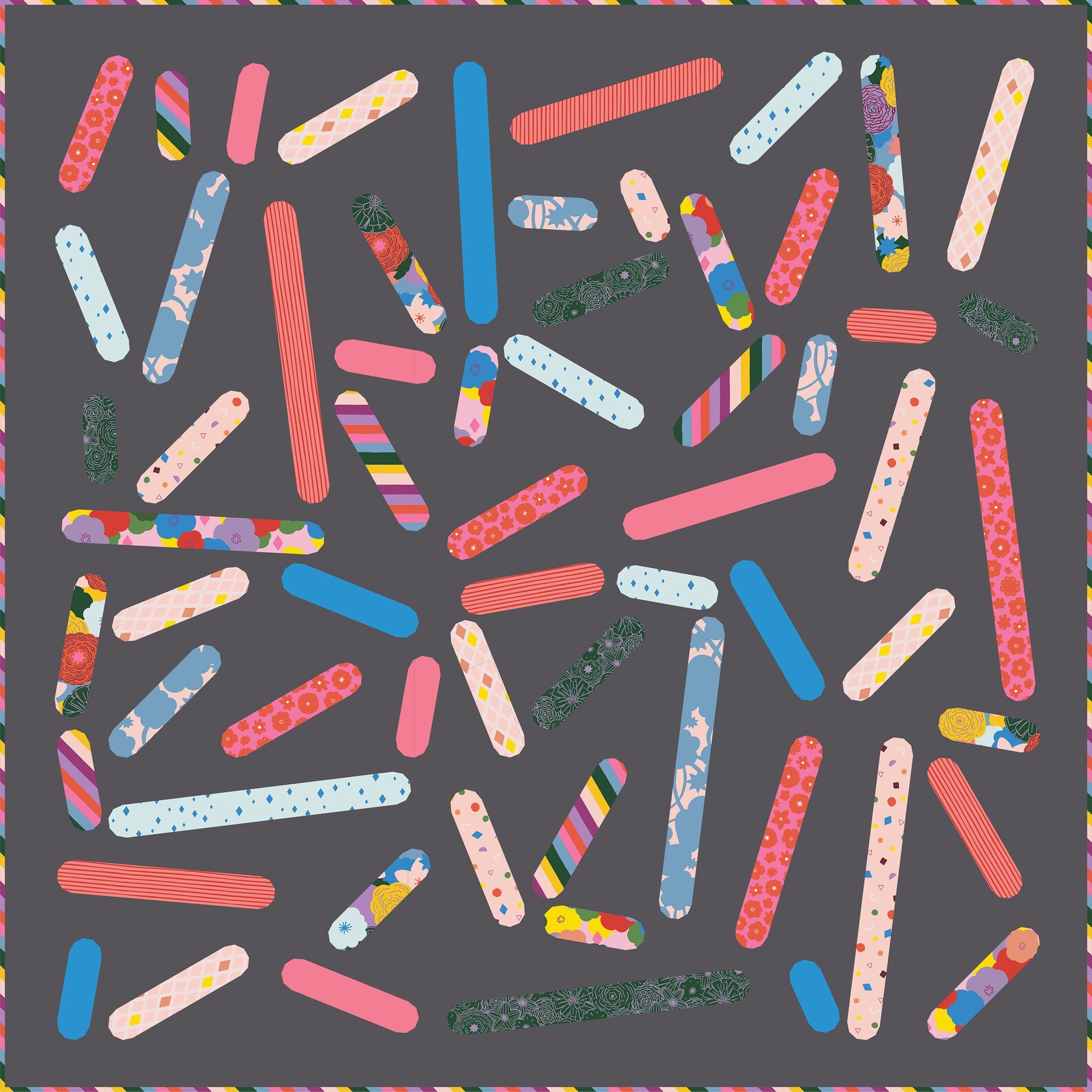 Scattered Sprinkles. Quilt Pattern. PDF Pattern. Easy. Beginner ...