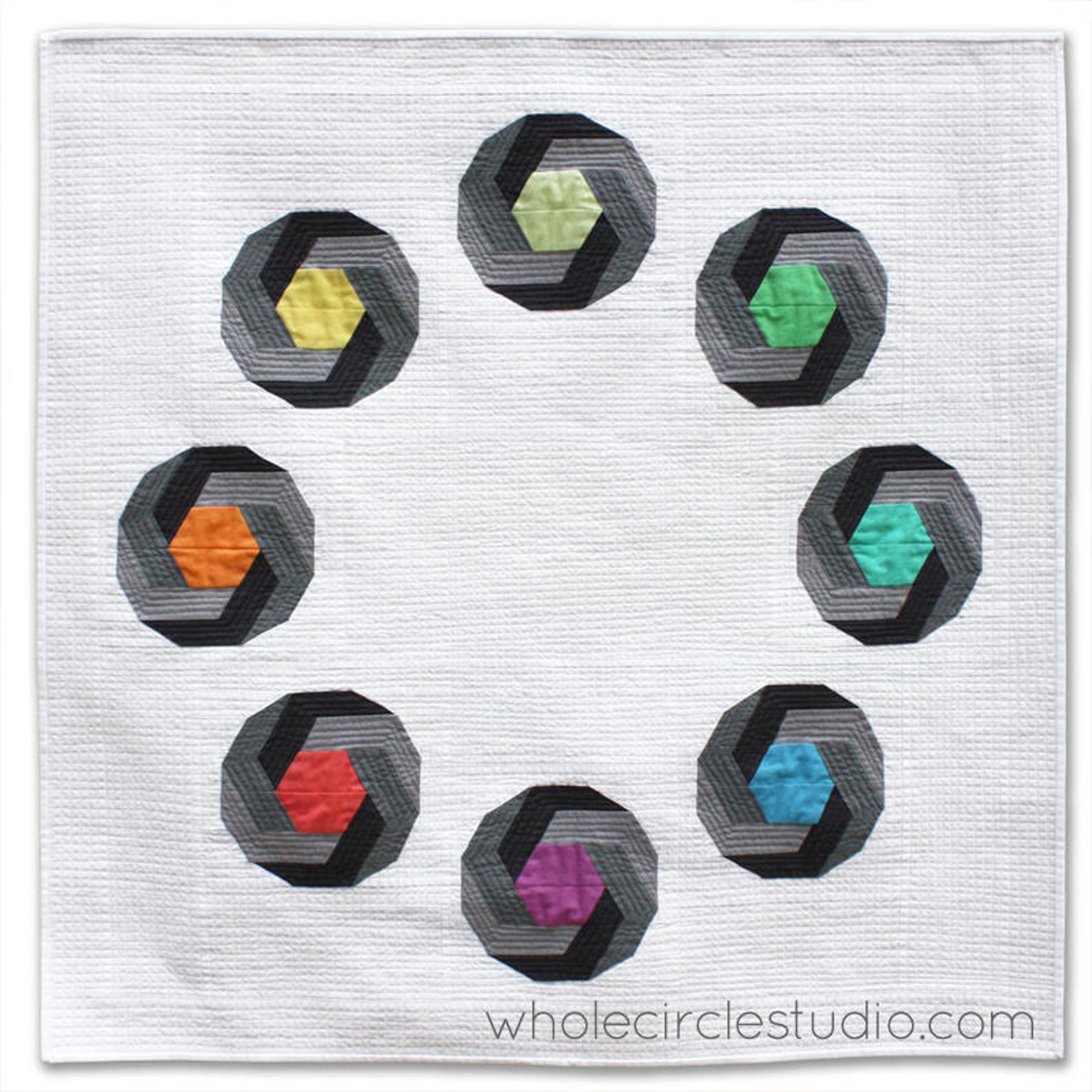 Camera Quilt Pattern. Modern Quilt. PDF Pattern Only. Foundation Paper ...