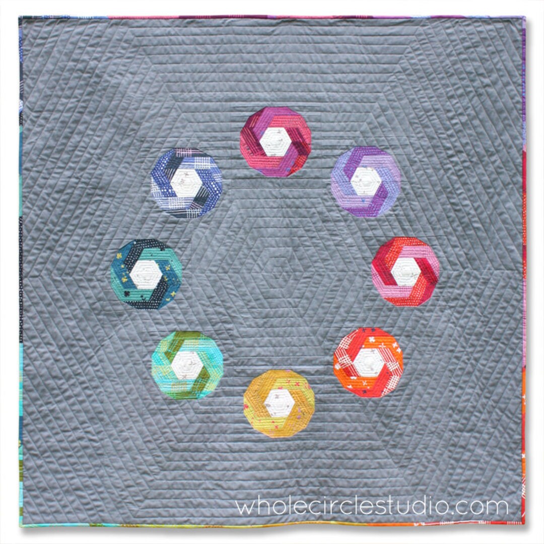 Camera Quilt Pattern. Modern Quilt. PDF Pattern Only. Foundation Paper ...