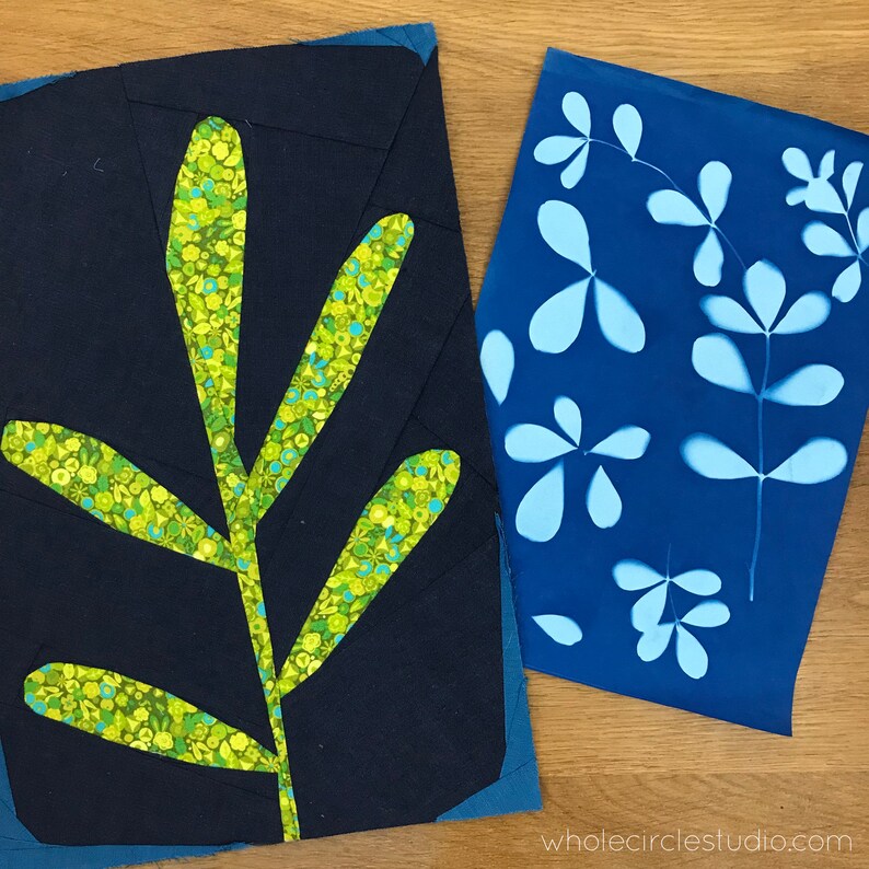 Botanical Beauties Quilt Pattern / Modern Flower / Floral - Etsy