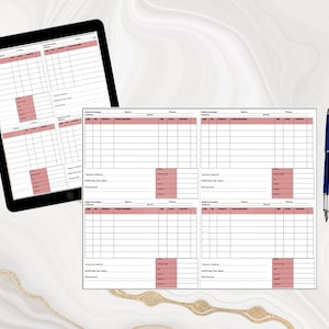 Avon Order Forms Invoice Forms Digital And/or Printable - Etsy