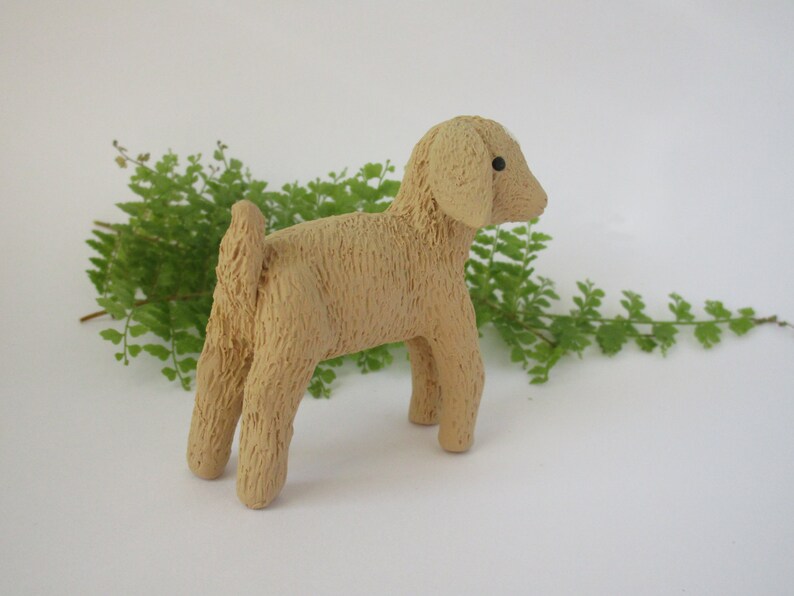 Polymer Clay Goat Kid, Baby Goat Sculpture, Realistic Handmade Figurine ...