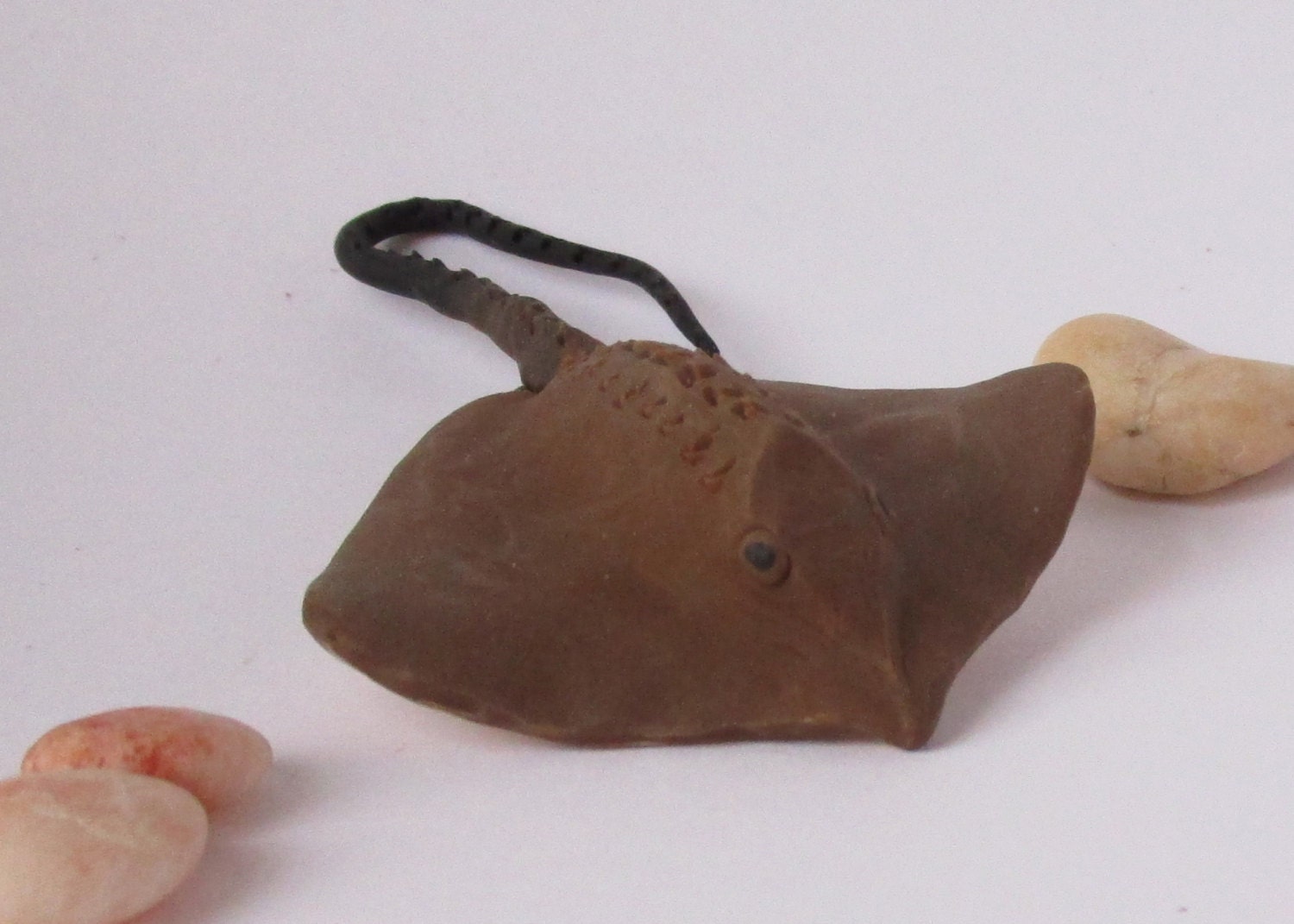 Clay Stingray Handmade Stingray Figurine Stingray Sculpture - Etsy