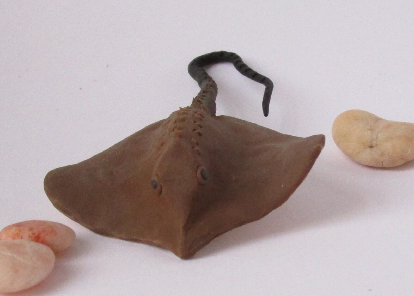 Clay Stingray Handmade Stingray Figurine Stingray Sculpture - Etsy