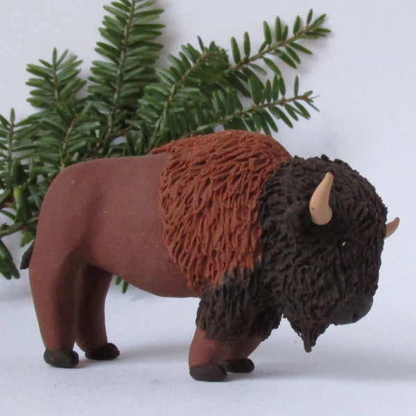 Ceramic Buffalo - Etsy