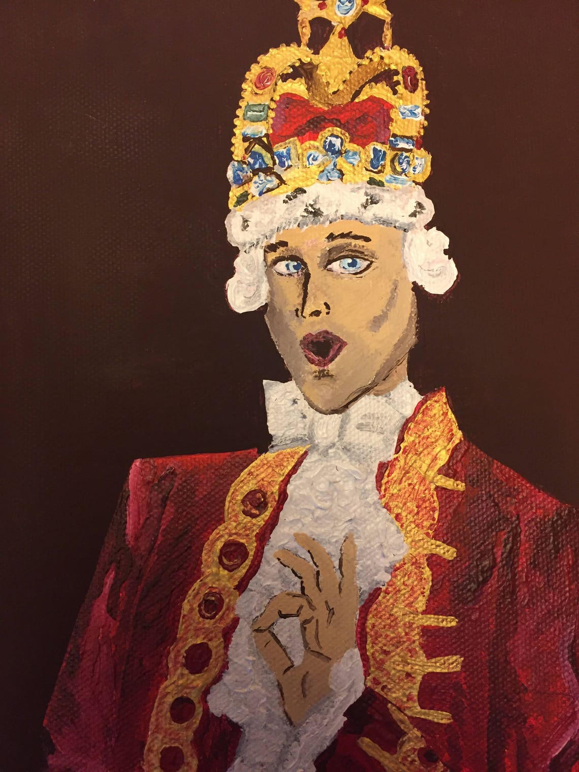 King George III Hamilton an American Musical Hamilton - Etsy
