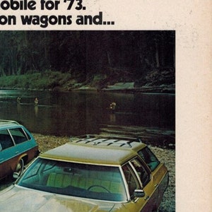 OLDSMOBILE STATION WAGONS | 1973 | Retro Ads | Vintage Car Ads ...
