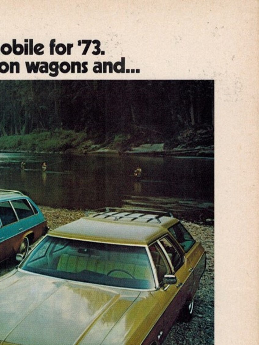 OLDSMOBILE STATION WAGONS 1973 Retro Ads Vintage Car Ads Automobilia ...