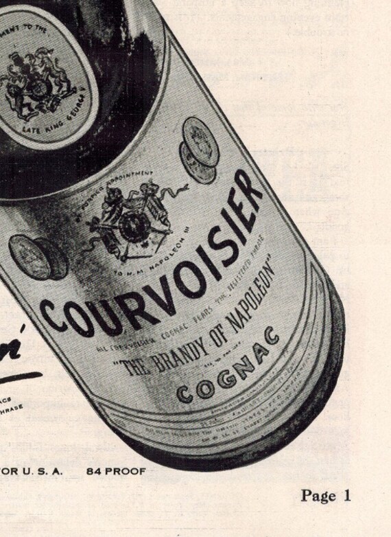 Napoleon Courvoisier Cognac Pint