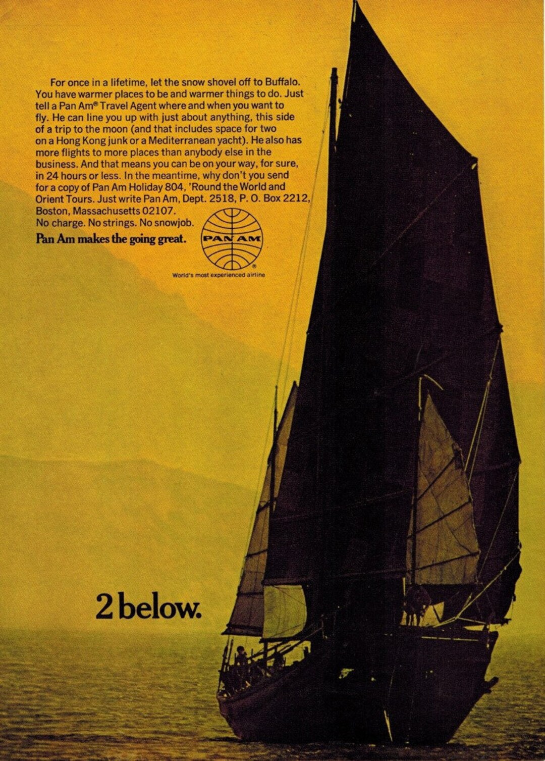 PAN AM AIRLINES | 1969 | Retro Ads | Magazine Ads | Old Magazine Ads ...
