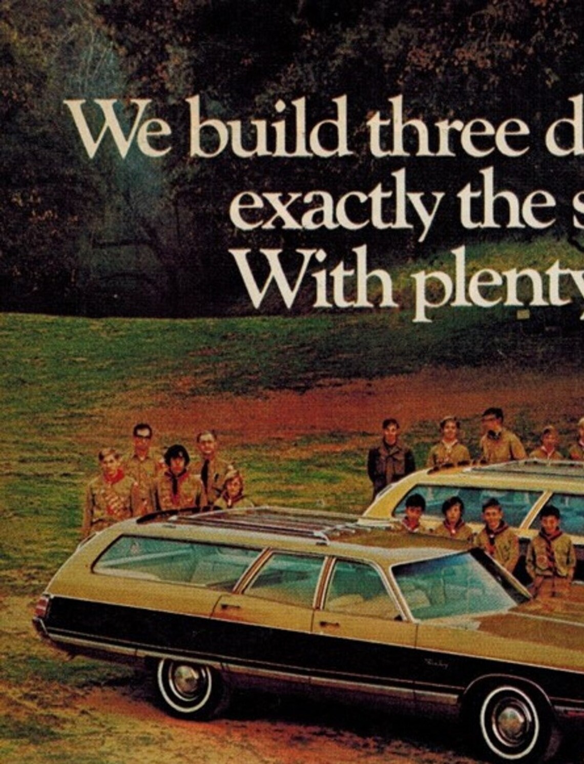CHRYSLER STATION WAGON 1972 Retro Ads Vintage Car Ads - Etsy New Zealand