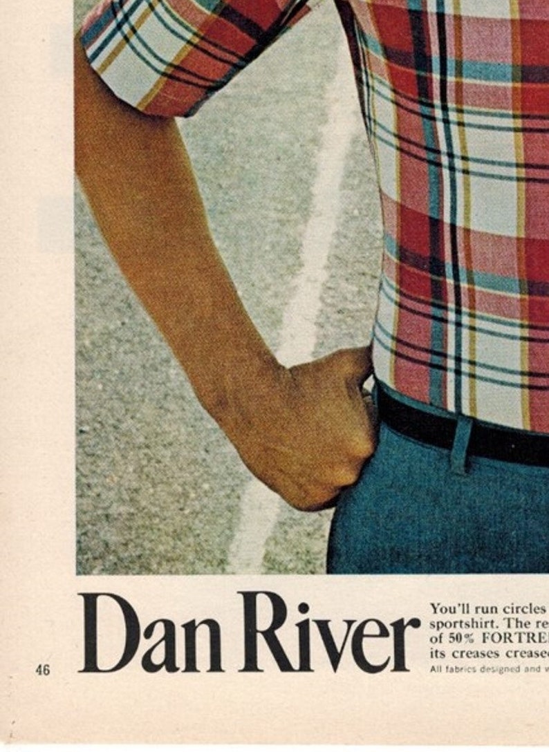 DAN RIVER SHIRTS | 1966 | Retro Ads | Vintage Advertising | Holiday ...