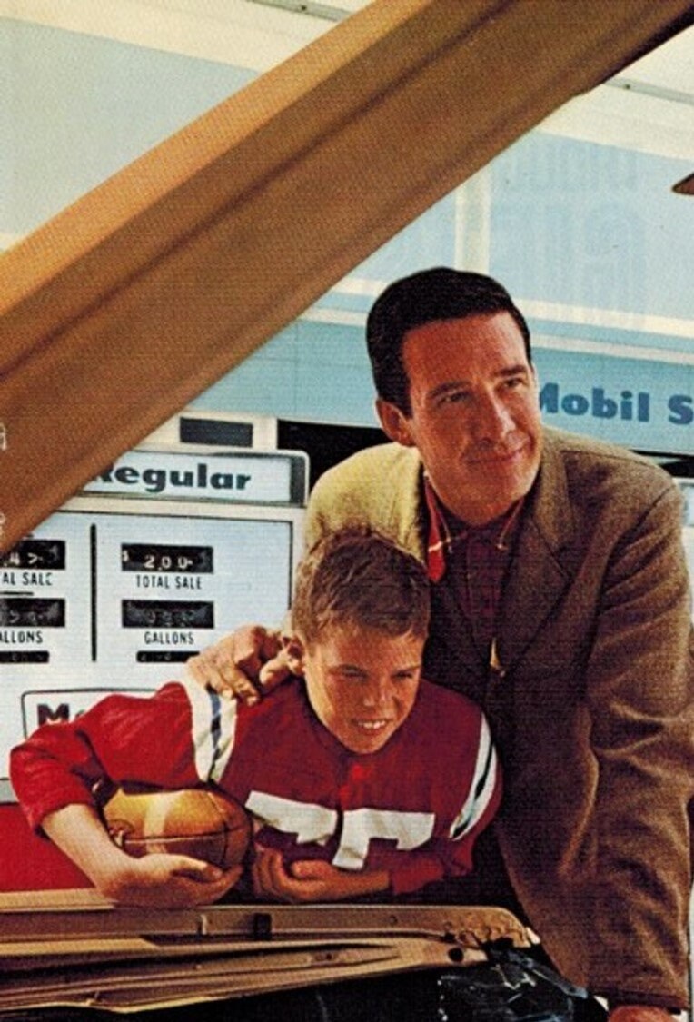 MOBILE GASOLINE 1964 Retro Ads Vintage Cars Vintage Advertising 1960s ...