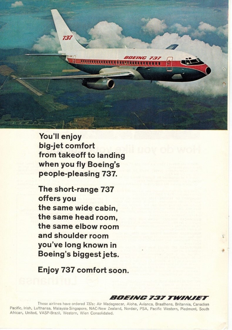 Jet Airliner Advertising