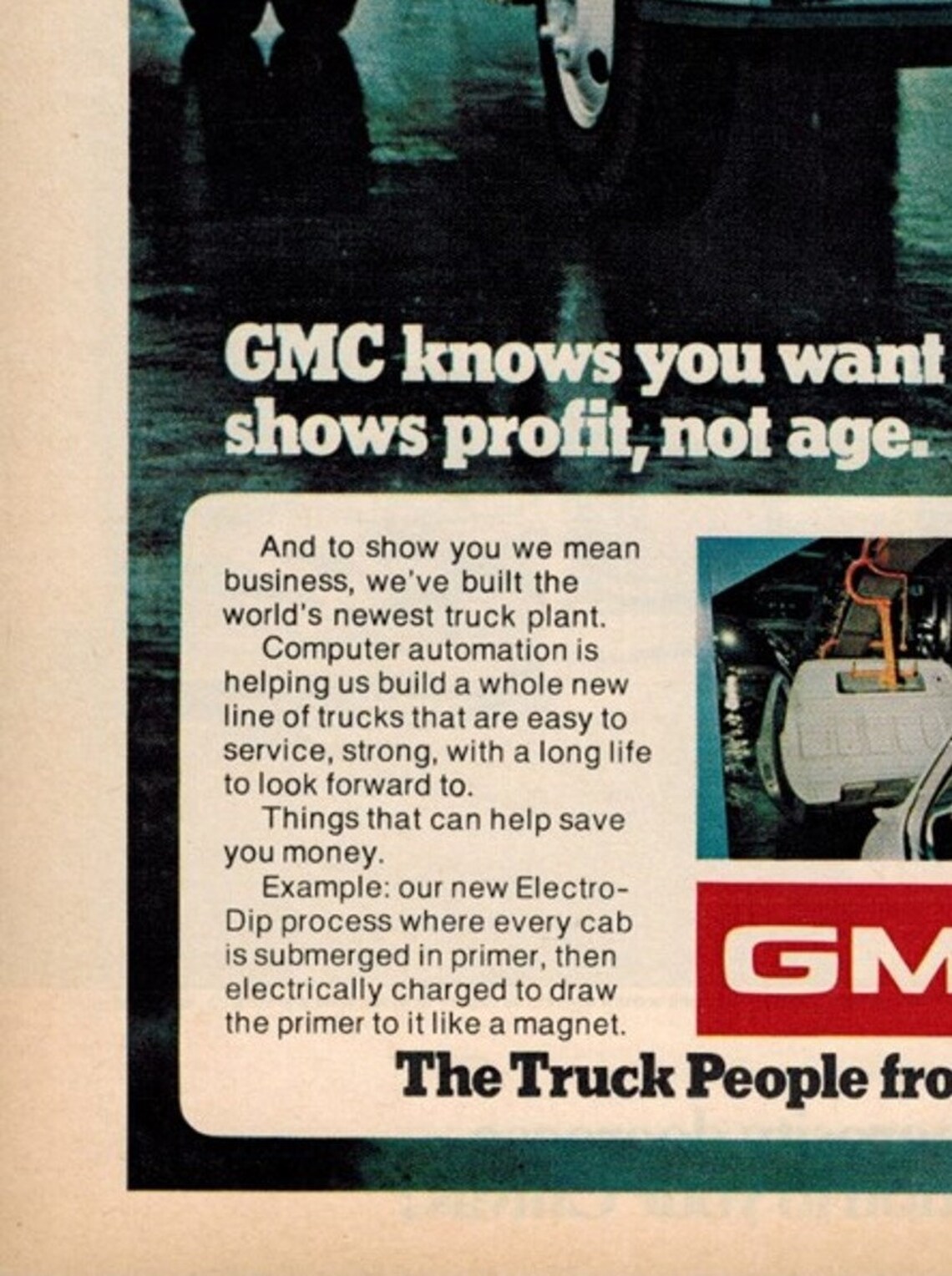 GMC TRUCKS | 1973 | Retro Ads | Vintage Car Ads | Automobilia | Vintage ...