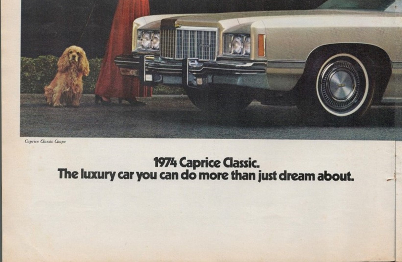 Chevrolet Caprice Vintage Print Ad 1973 Retro Ad Vintage Ad Christmas ...