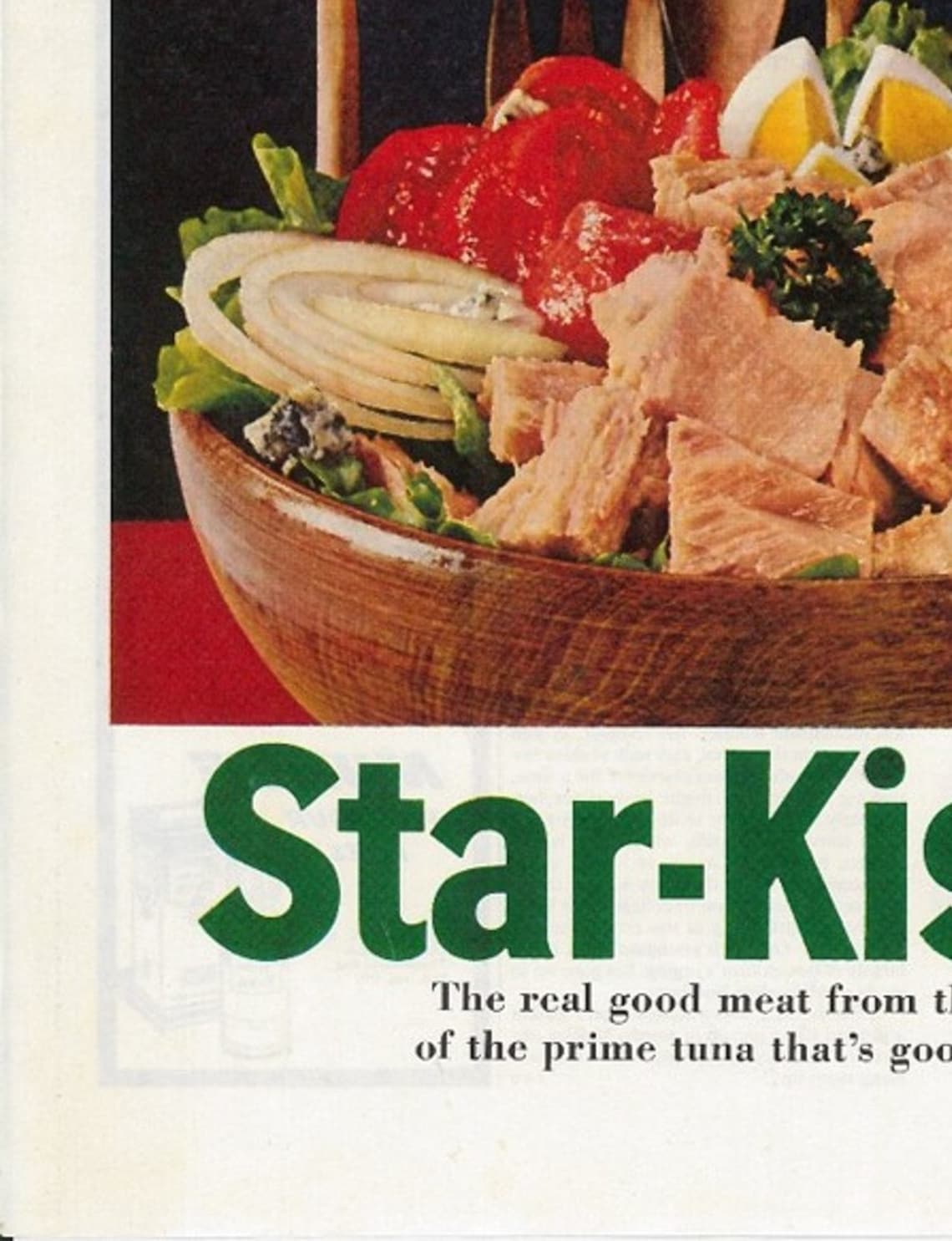 STAR-KIST TUNA Old Ad Vintage Advertisement 1959 - Etsy