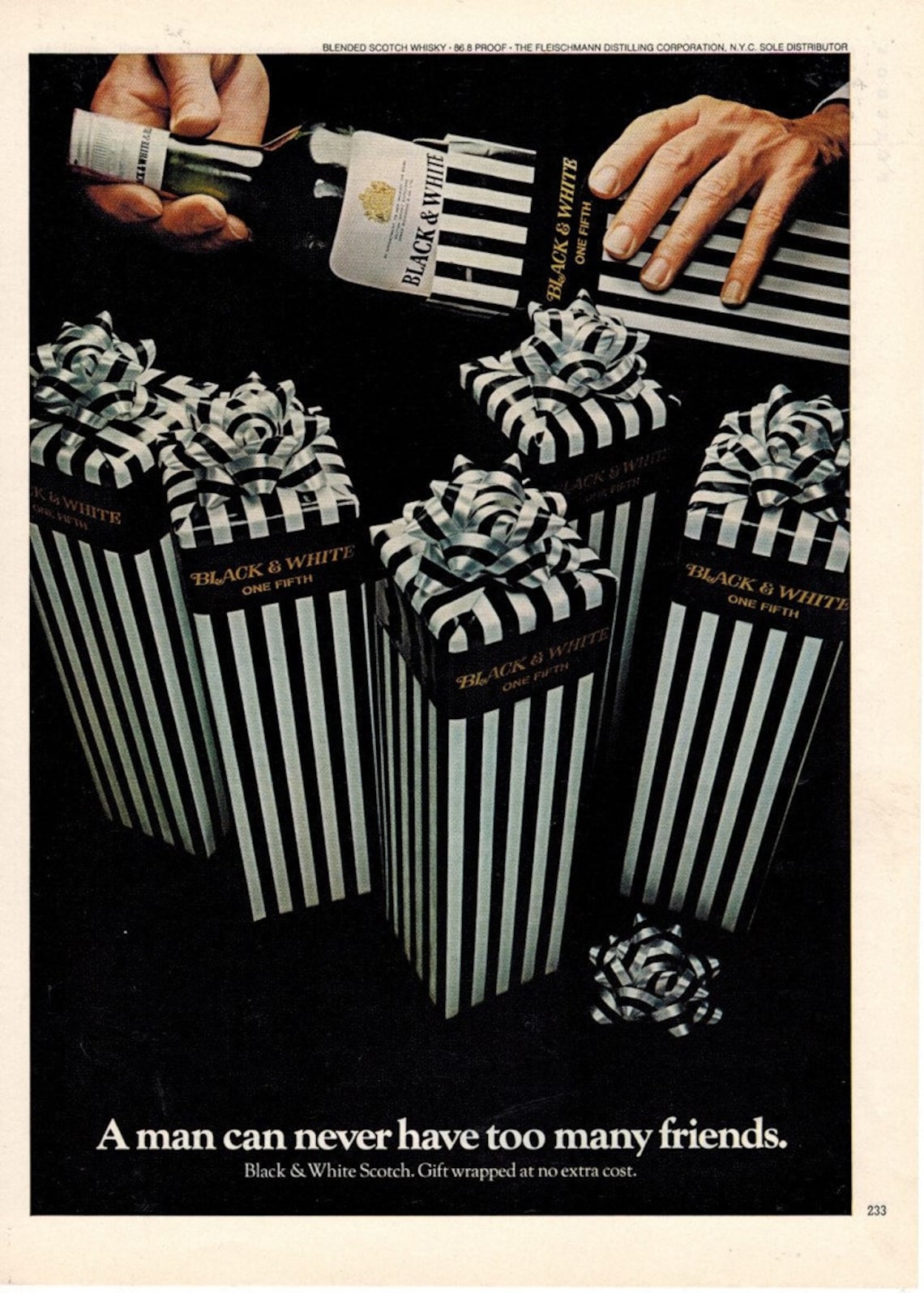 BLACK & WHITE SCOTCH 1971 Retro Ads Vintage Liquor Ads Vintage Ads ...