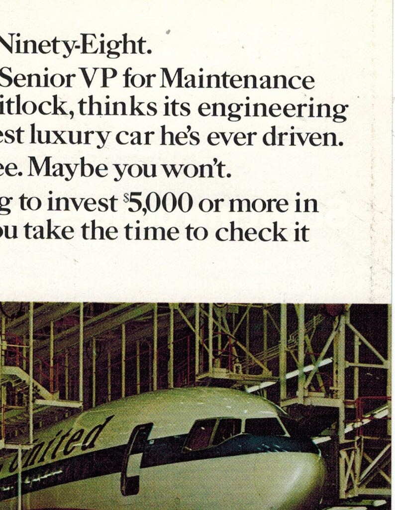 1973 Oldsmobile 98 Vintage Ad Retro Ad Print Ad Vintage Car the 1970s ...