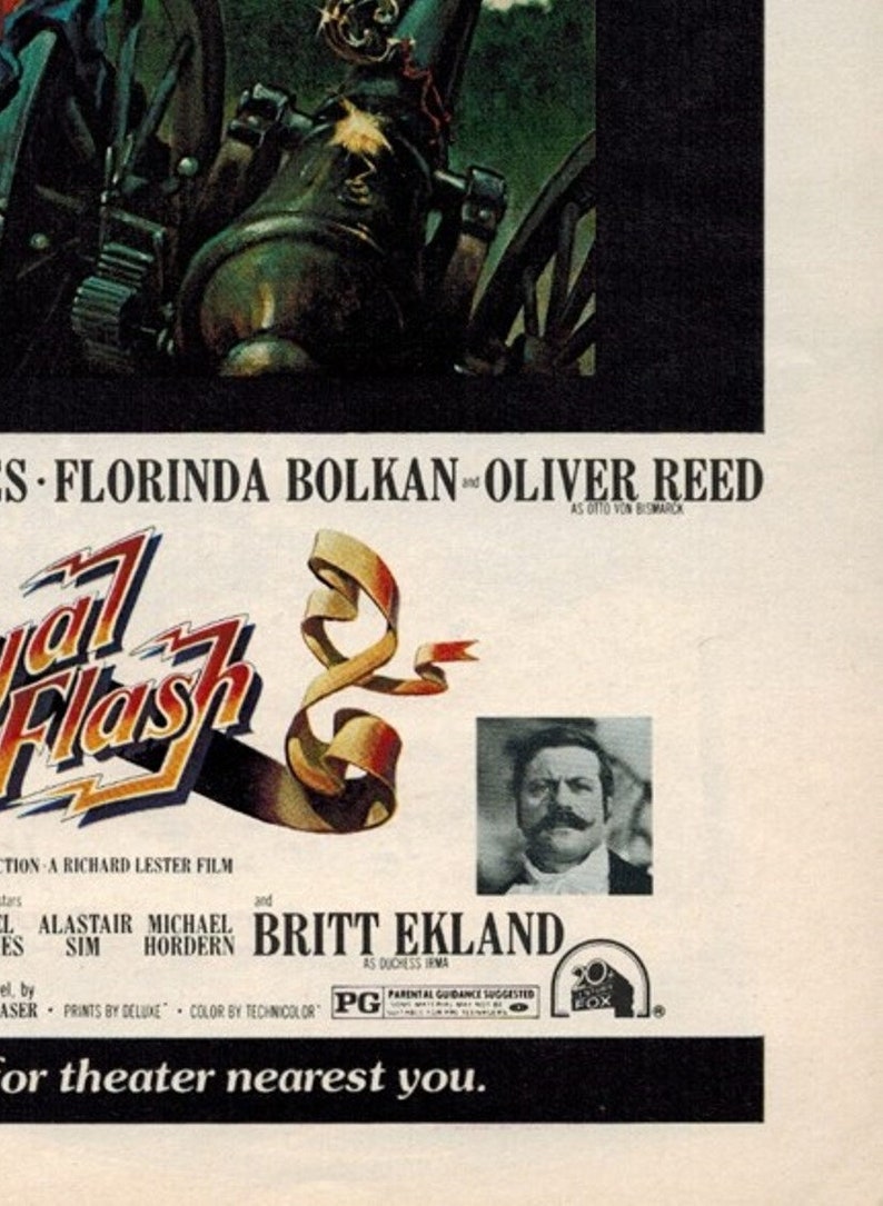 MOVIE POSTER ADVERTISEMENT 1975 Retro Ads Vintage | Etsy