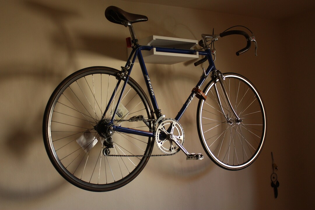 Bike Wall Mount/bike Rack/bike Hanger/white/bicycle Storage/floating ...