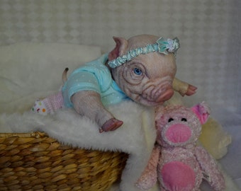 Reborn Pig - Etsy